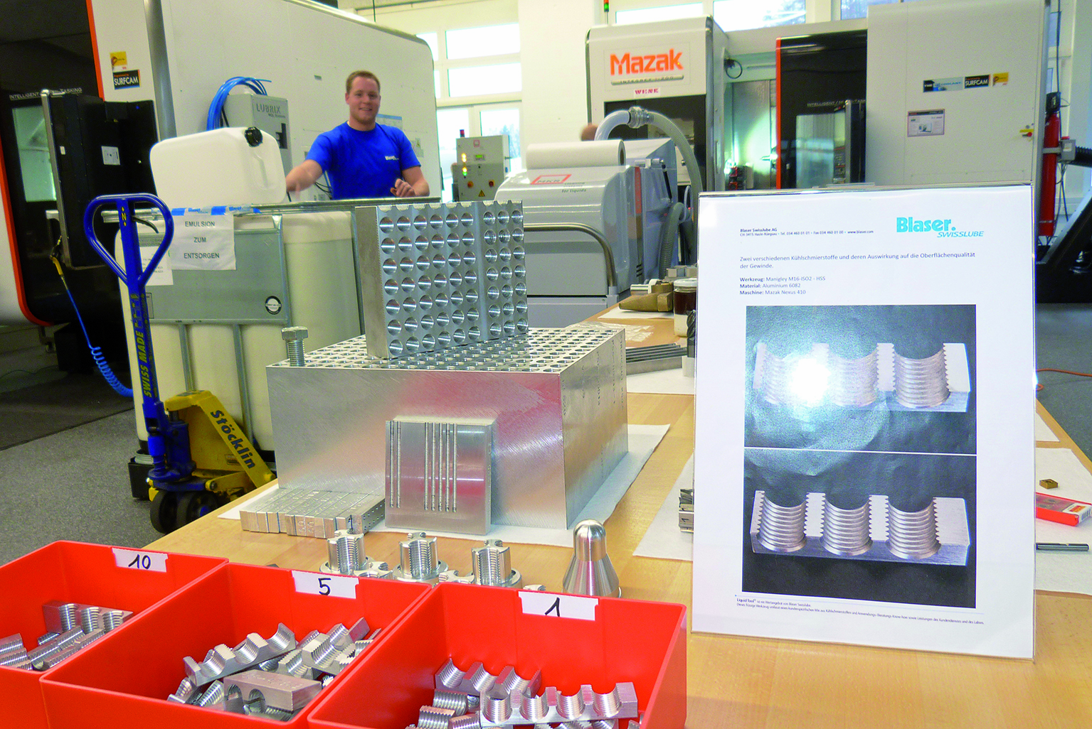 Blaser Swisslube, 10 ans de formation sur les lubrifiants | Machines ...