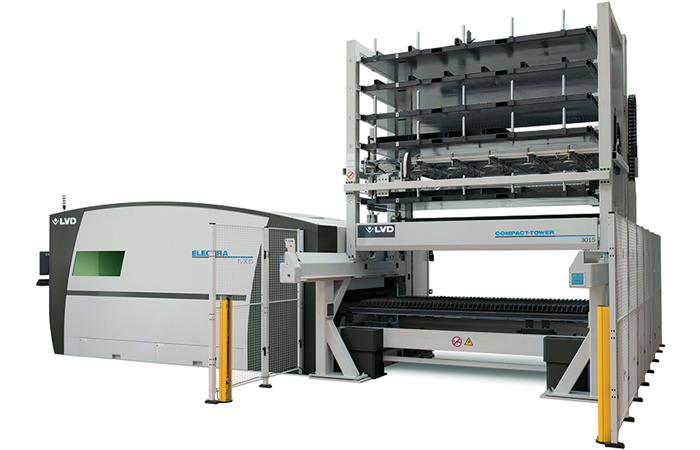 Découpe par laser fibre chez LVD Company | Machines Production