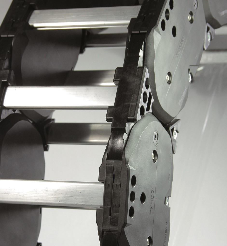 Chaînes porte-câble pour charges lourdes de Tsubaki Kabelschlepp ...